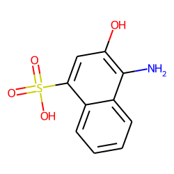 1-Naphthalenesulfonic acid,4-amino-3-hydroxy- (CAS 116-63-2) - Chemical & Physical Properties by ...