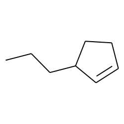 Cyclopentene Structural Formula