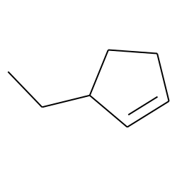 Cyclopentene, 3-ethyl- (CAS 694-35-9) - Chemical & Physical Properties by Cheméo