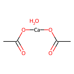 Calcium acetate, monohydrate - Chemical & Physical Properties by Cheméo