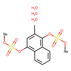 1,4-Naphthalenediol, 2-methyl-, bis(hydrogen sulfate), disodium salt ...