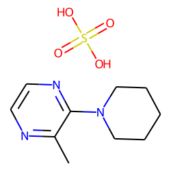 Pyrazine, 2-methyl-3-piperidino-, sulfate - Chemical & Physical ...
